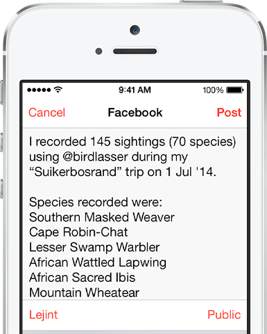 BirdLasser. Spot. Plot. Play a part